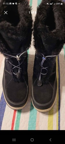 Sperry POWDER VALLEY FAUX FUR BOOT THINSULATE SIZE WOMEN'S 9M ...