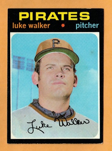 1971 Topps Luke Walker #534 Pittsburgh Pirates EXMT- | eBay