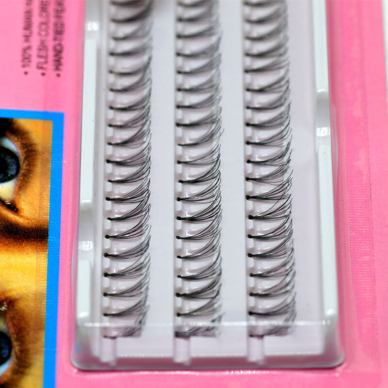 60 Cluster Individual Cluster Eye Lashes Grafting Faux Mink Fake False ...