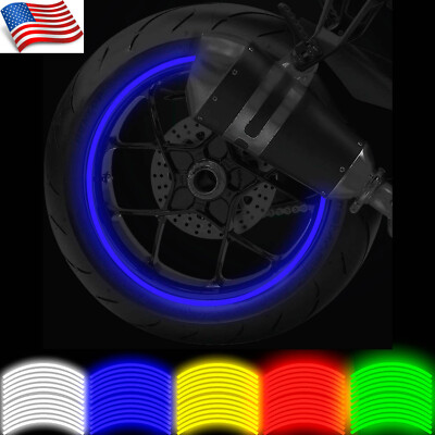Reflective Rim Stripe Wheel Tape Decal Stickers For Yamaha R3 R25 XJR ...