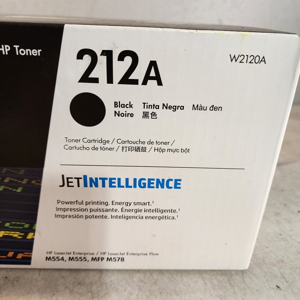 HP W2120A 212A Black Cartridge Genuine New OeM Open Box Free Ship | eBay