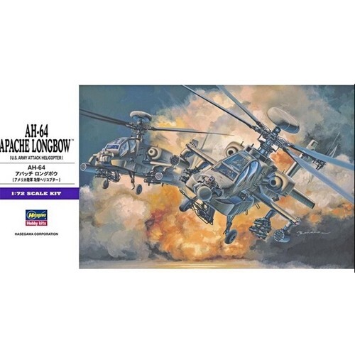 Hasegawa #00536 E6 1/72 AH-64D Longbow Apache | eBay