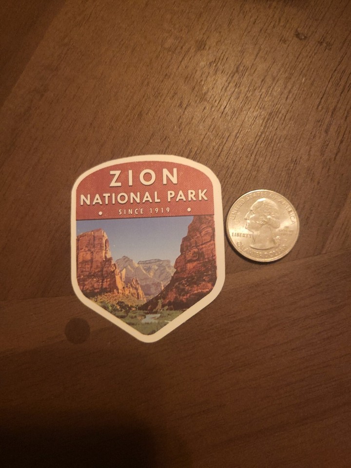 Zion National Park Sticker Decal - Matte | eBay