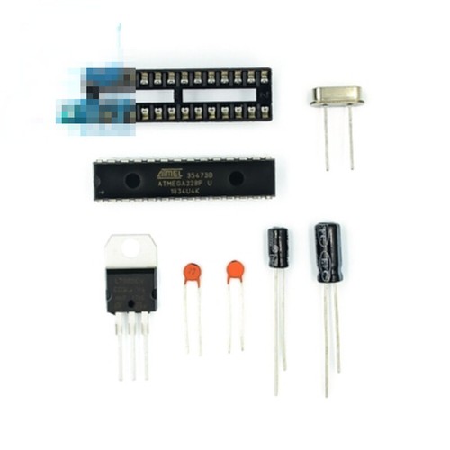 1PC NEW ATMEGA328P-PUIC seat 16M crystal oscillator LM7805 Kit ...