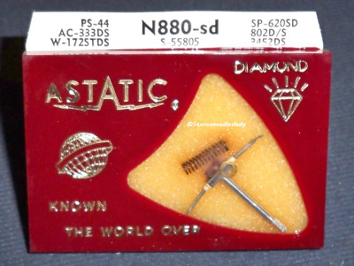 Astatic N880-sd NEEDLE STYLUS for PYE BUTTERFLY Zenith 142-142 142-43 ...