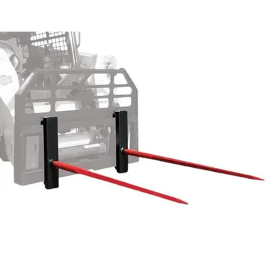 Hook on Hay Spear - Himac Pallet Fork & Forklift add on, class 2 hay ...
