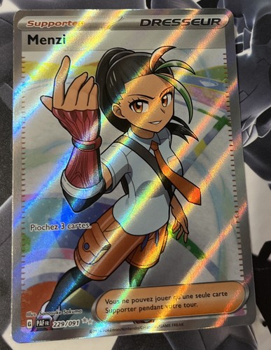 Carte Pokemon MENZI 229/091 FA Full Art EV4.5 Destinées de Paldea PAF ...