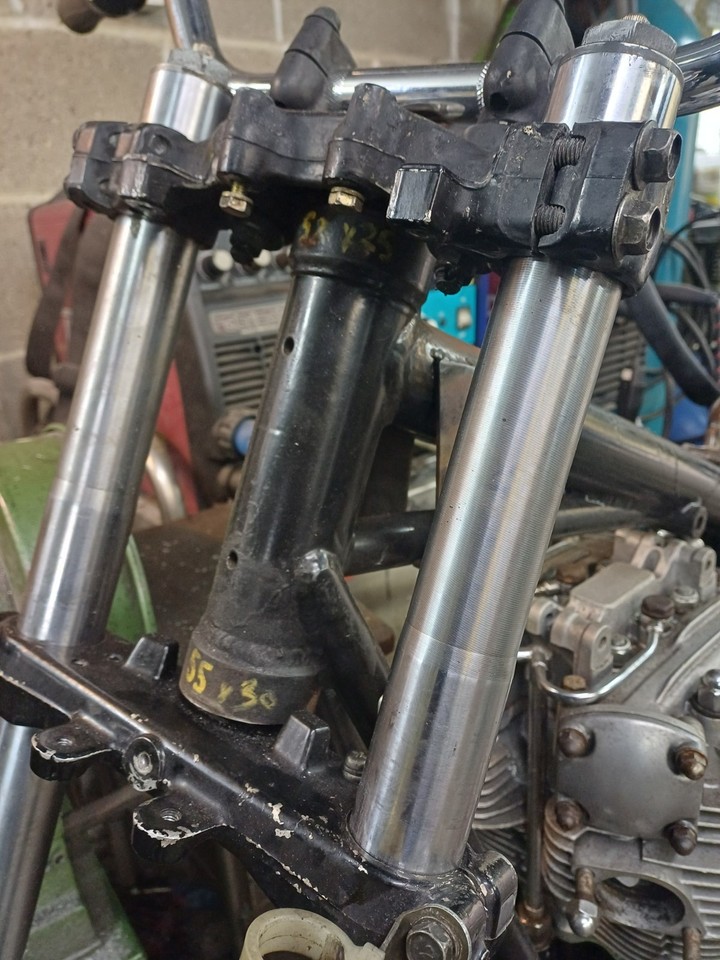 Yamaha XS650 Frame V5 Engine Wheels Etc Project Rigid Flattrack Special ...