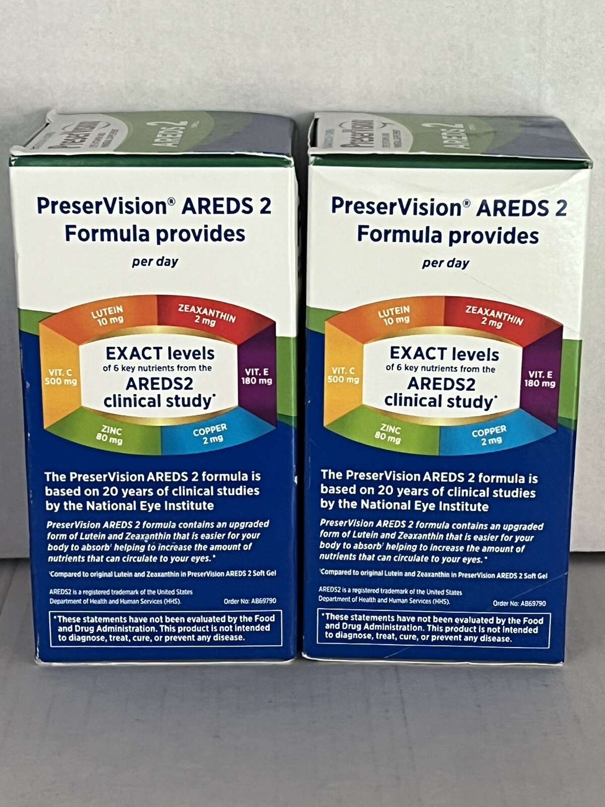 PreserVision Eye Vitamin AREDS 2 Formula, 180 Mini Softgels Total. JB ...