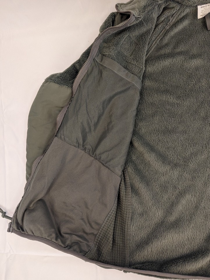 US Military Gen III Polartec 100 Cold Weather Fleece Jacket Green GC | eBay