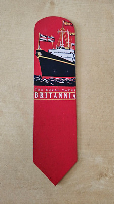 The Royal Yacht Britannia -Leather Bookmark - NEW | eBay