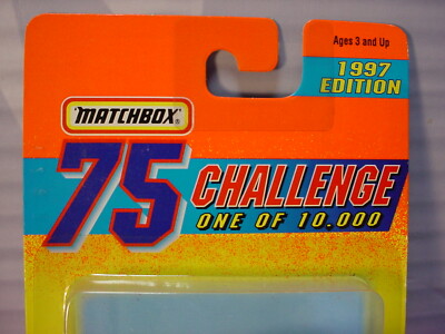 Matchbox 75 Gold CHALLENGE one of 10,000 1997 EDITION Pick You Choose ...