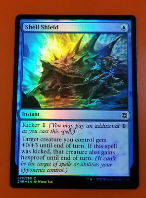 1x Shell Shield | FOIL | Zendikar Rising | MTG Magic Cards | eBay