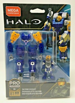 MEGA CONSTRUX Halo H4 Marine Pro Builders 81 Pieces Skyfire Exosuit | eBay