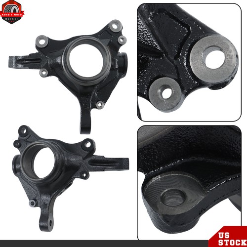 2PCS Front Steering Knuckle L & R For Subaru Forester Legacy Outback ...