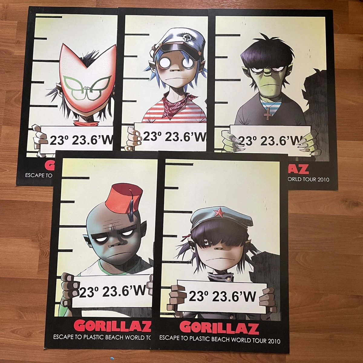 Gorillaz Plastic Beach Artwork