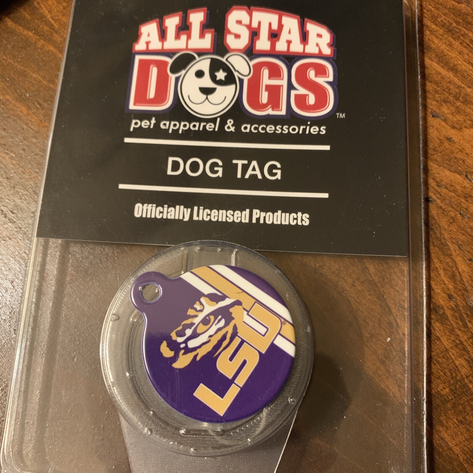 LSU Dog Tag -- All Star Dogs, Made in the USA | eBay