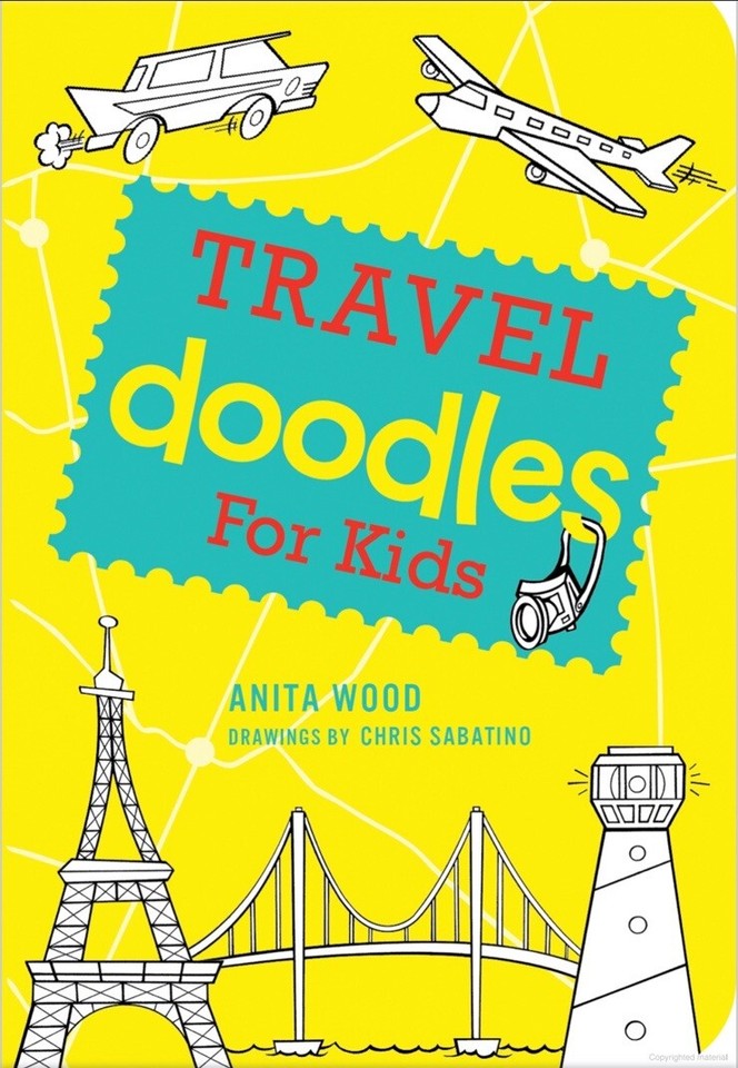 TRAVEL DOODLES FOR KIDS Activity Book By Anita Wood - 272 Pages ...