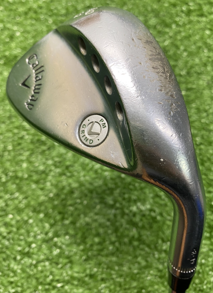 Callaway PM Grind Lob Wedge 60*12* / Stiff Steel ~35" / NEW GRIP ...