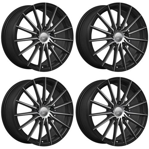 Set of 4 16in Black Alloy Wheel Rims for Subaru Impreza, DA5W8R9 5x100 ...