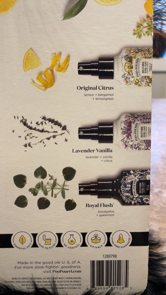 Poo Pourri 3 PQCK Toilet Spray | eBay