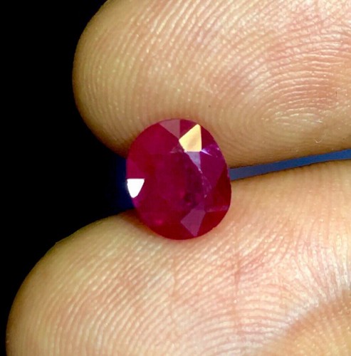 3.46ct Certified Natural Unheated Mozambique Ruby Loose Gemstone | eBay