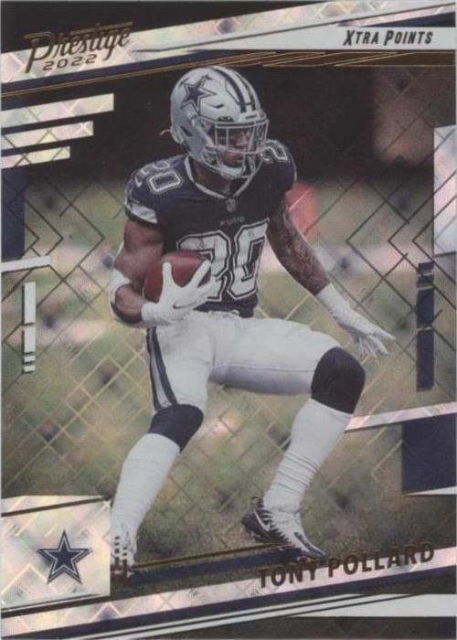 2022 Panini Prestige - Tony Pollard #78 Xtra Points Diamond for sale ...