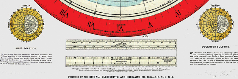 Flat Earth Map - Gleason's New Standard Map Of The World - Large 24" x ...