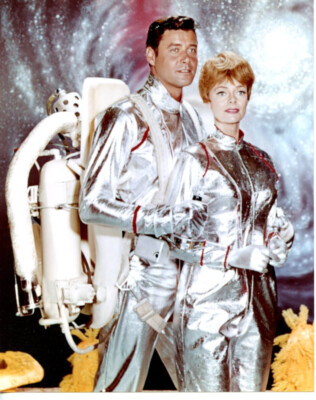 June Lockhart Guy Williams Lost in Space 8x10 photo #V5075 | eBay