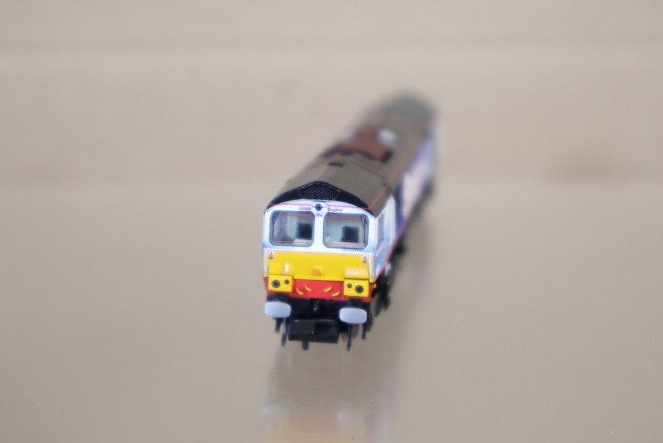 Graham Farish 371-391 Stobart Rail Classe 66 Diesel Loco 66411 Eddie ...