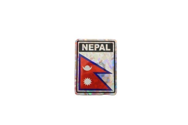 Nepal Sticker / Nepal Flag Sticker / "3 x 4" Nepal Sticker | eBay