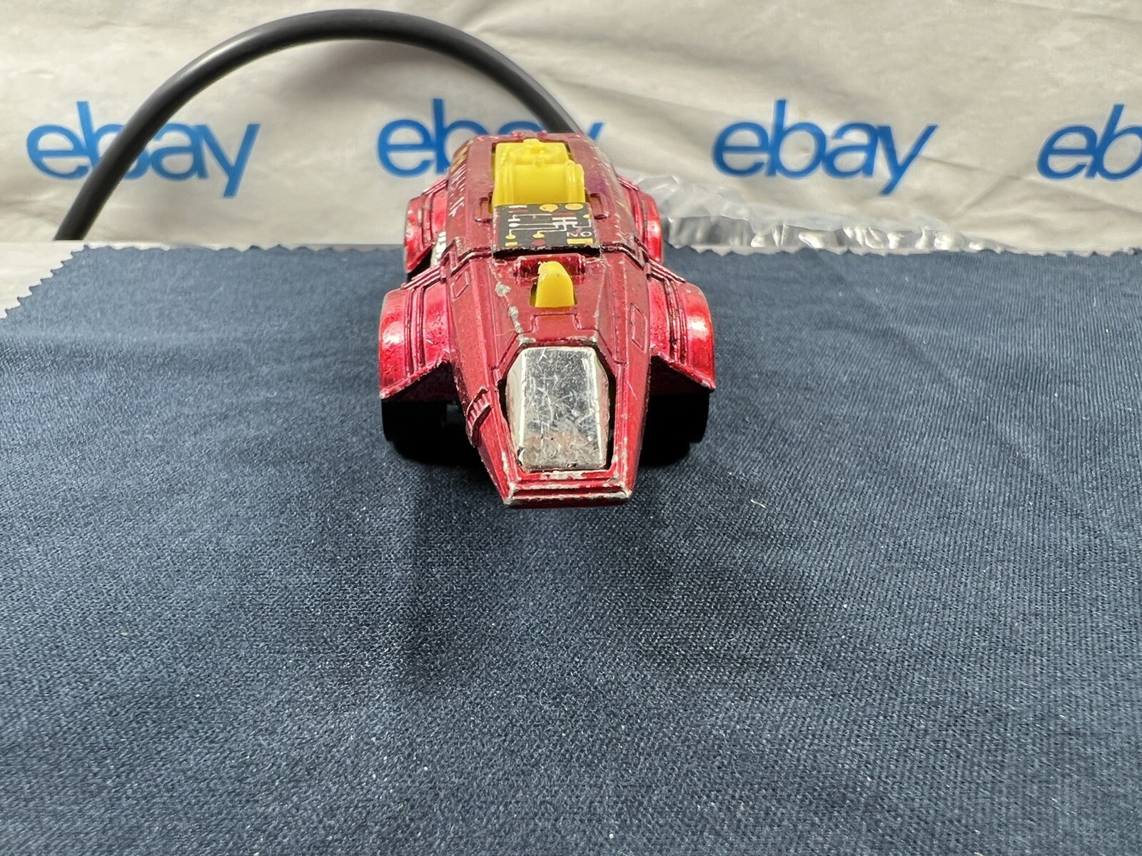 Vintage 1978 Mattel Hot Wheels Spacer Racer flat Red Space Car M-8 ...