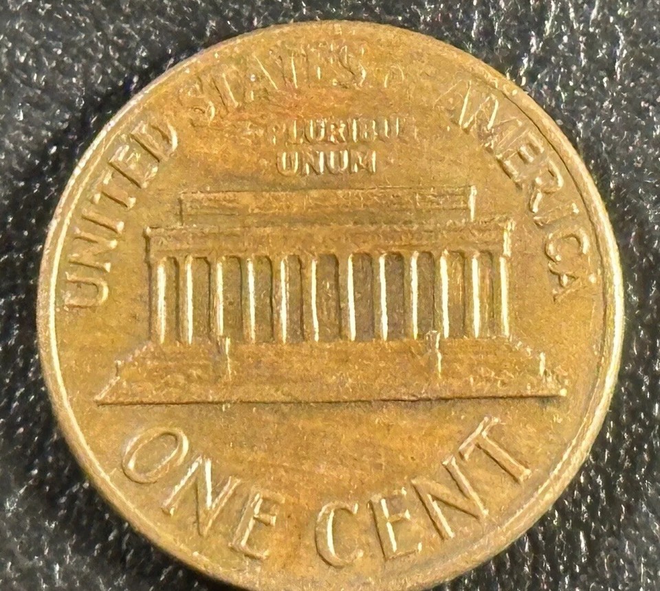 1972 D Lincoln Cent DDO w/Toning & Rare Error Cursive 7 In Date Must ...