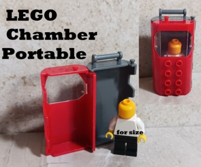 LEGO Chamber Jail with Window Handle for Portable Needs Figure Fits ...
