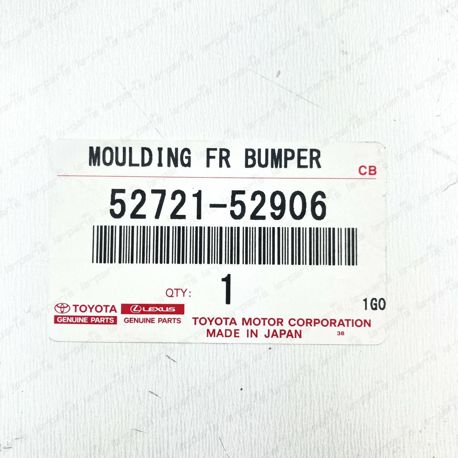 GENUINE 2007-2016 Toyota Yaris Front Bumper Tow Eye Cap Cover ...