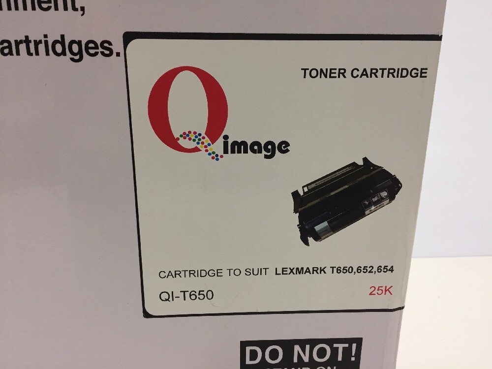 Lexmark QI-T650 Toner 25K Print Capacity Remanufactured For T650 T652 ...