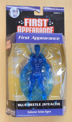 DC Direct First Appearance Blue Beetle Stealth 6" Figure Box Damage | eBay