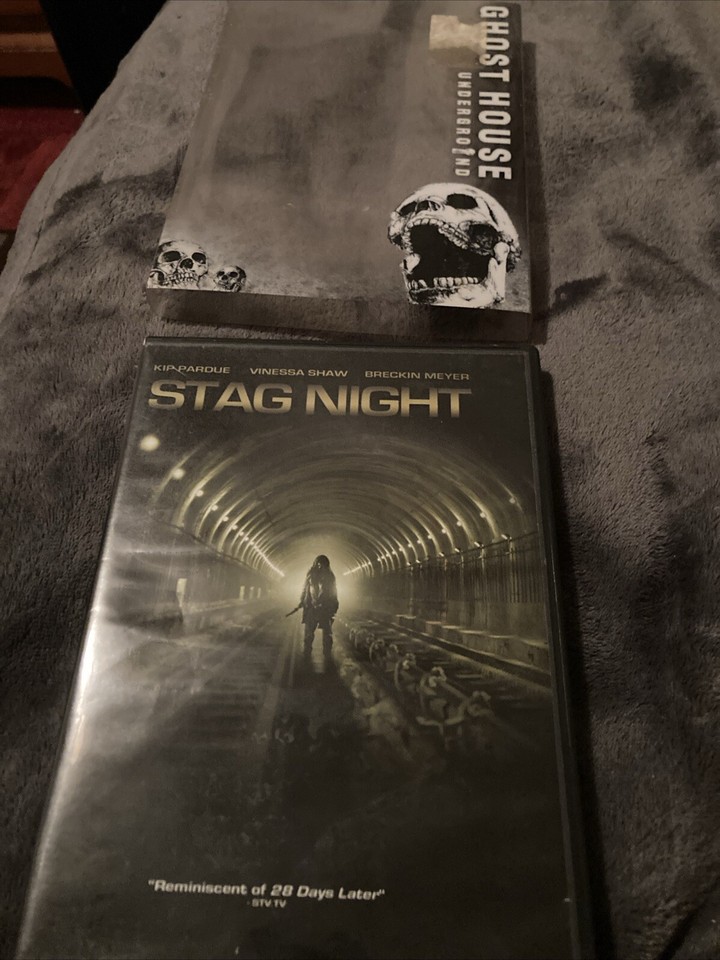 Stag Night (DVD, 2008) (GHOST 👻 HOUSE UNDERGROUND) Horror Movie 🎥 ...