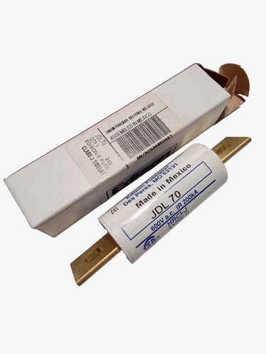 Edison FUSEGEAR, JDL70, Class J, Time-Delay Fuse, 600VAC, 63131, Sbwh ...