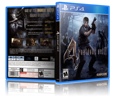 Resident Evil 4 - Replacement PS4 Cover and Case. NO GAME!! | eBay