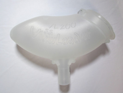 Paintball Hopper Clear Plastic View See Though VL-200 Viewloader | eBay