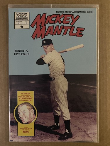 Mickey Mantle #1 1991 Original Sealed Comic Book | eBay