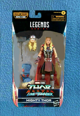 MIGHTY THOR 6" FIGURE MARVEL LEGENDS SERIES LOVE & THUNDER BUILD A ...