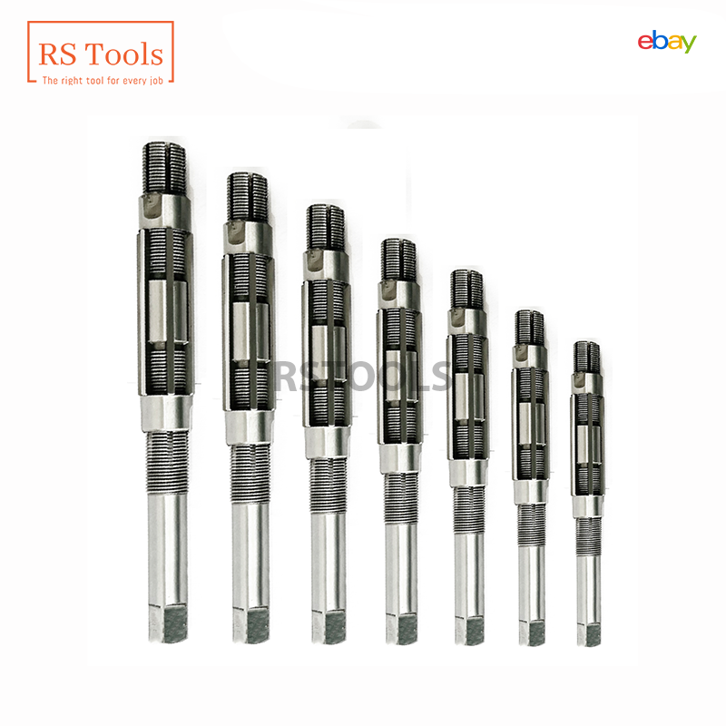 Adjustable Hand Reamer 11 Pcs Set H4 To H14 (15/32 - 1-1/2") USA ...