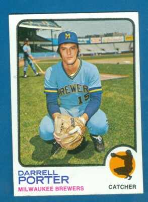 1973 Topps Baseball #582 Darrell Porter Brewers EX-MT | eBay