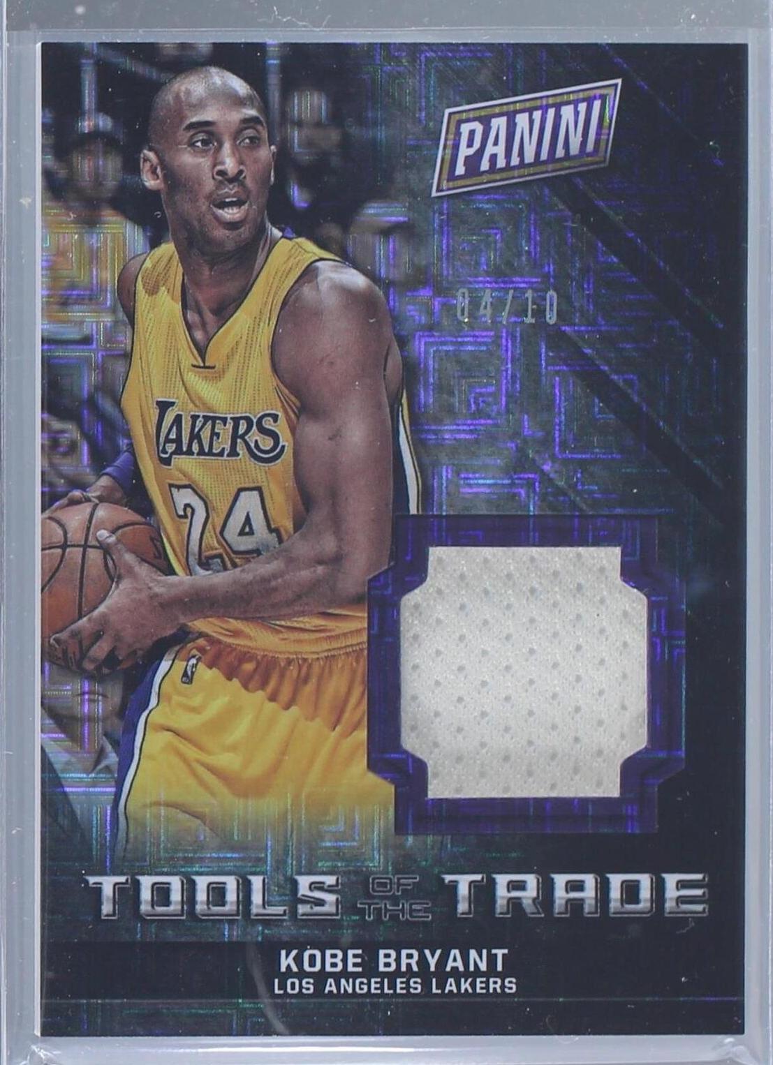 2016 Panini National Convention - Tools of the Trade Kobe Bryant #15 ...