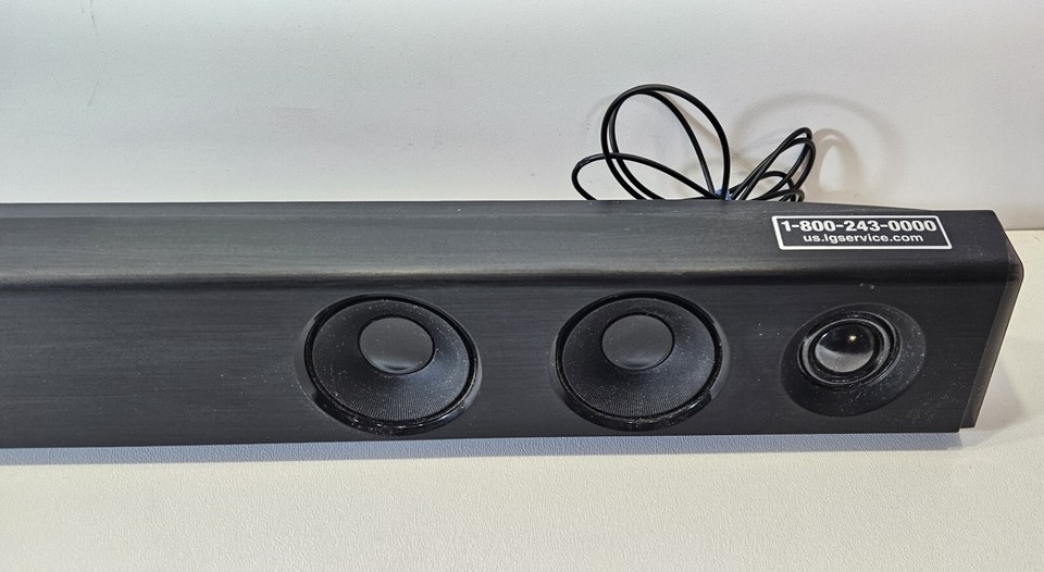 LG LAS350B Bluetooth Optical Sound Bar With Optical Wire Tested Working ...