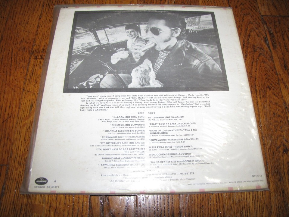 SOLID GOLD ROCK 'N' ROLL SOLID GOLD - VOLUME 1 - MERCURY RECORDS LP | eBay