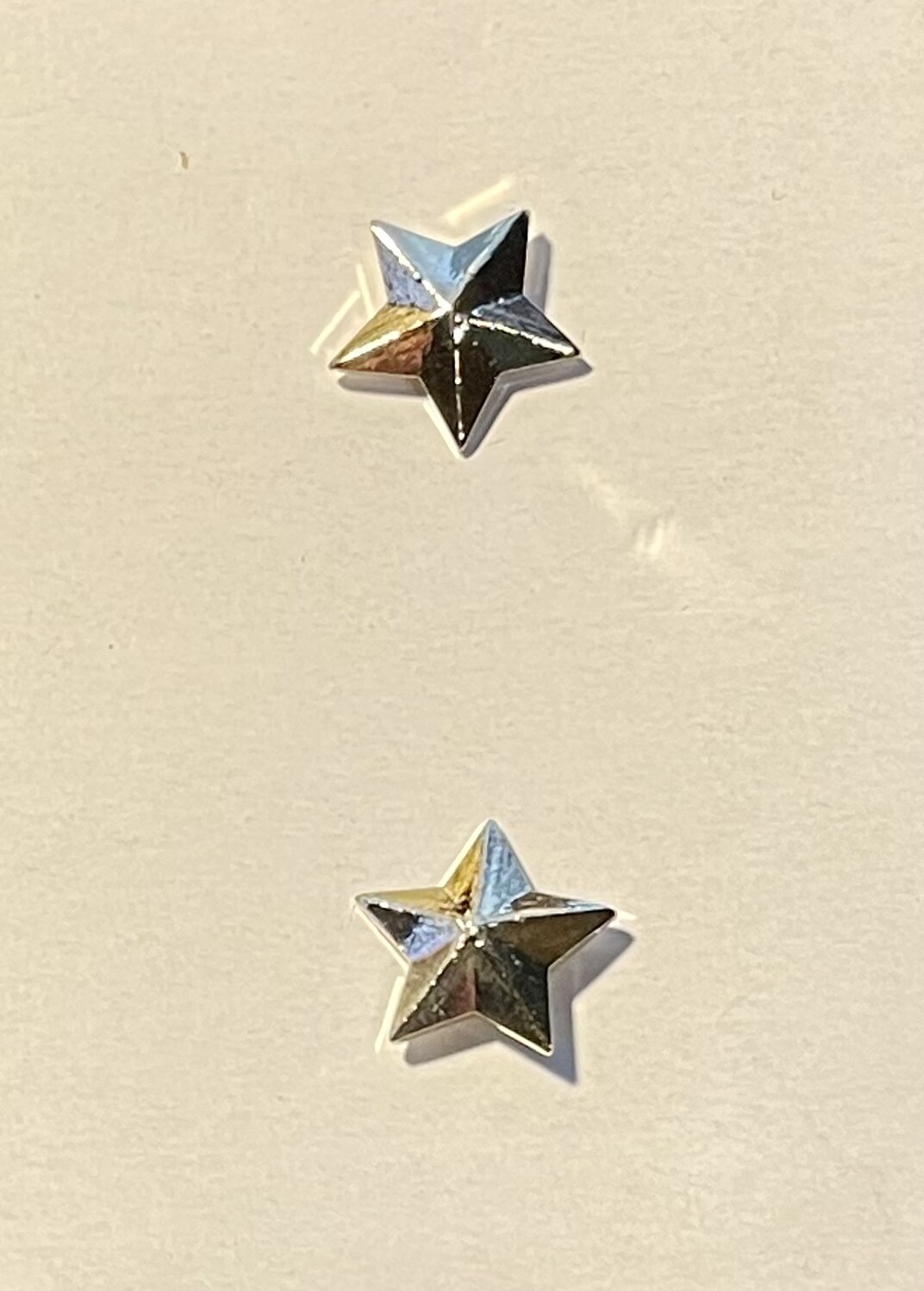 EMT-FIRE-EMS Metal Star Collar Insignia 1/2" or 3/4 inch- Gold Tone or ...