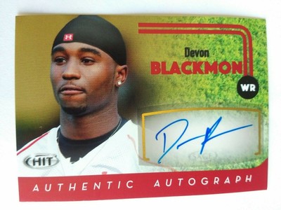 2016 SAGE Hit Devon Blackmon Brigham Young University RED - Auto | eBay